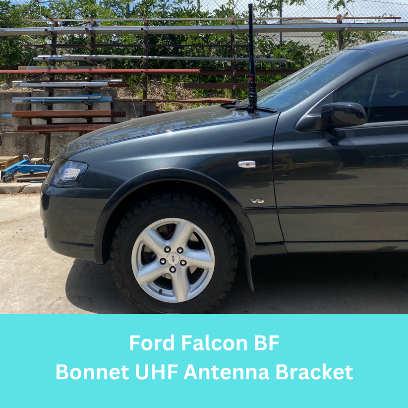Ford Falcon BF 2005-2008 Bonnet UHF Antenna Bracket 227P-BB – GMF4x4