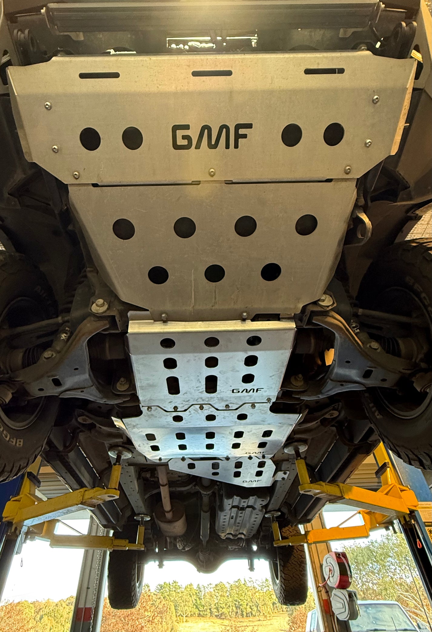 Ford Ranger PX MK1 MK2 & MK3 6mm Aluminium Under Body Protection – GMF4x4